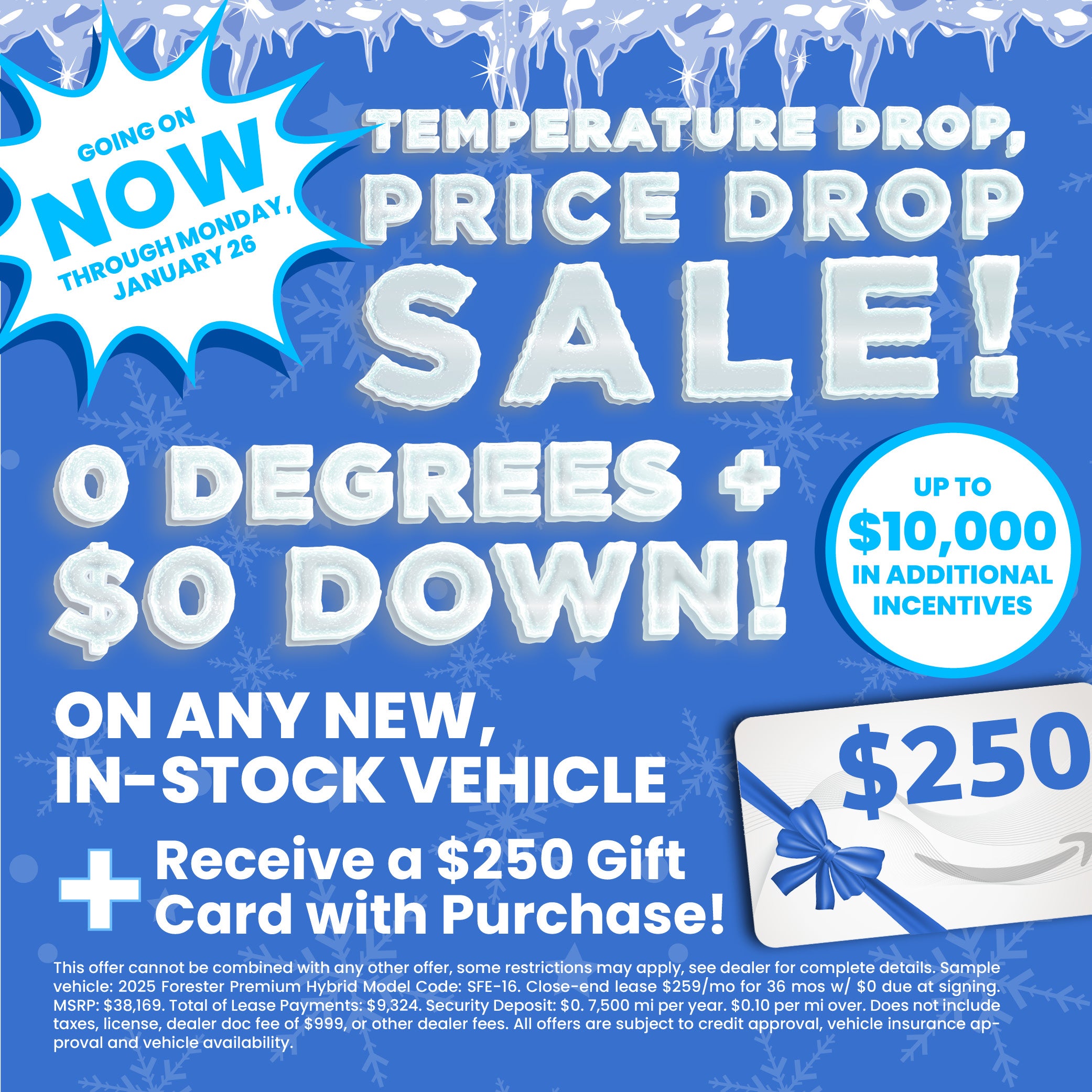 0 Degrees + $0 Down | Subaru World of Newton Specials Newton, NJ
